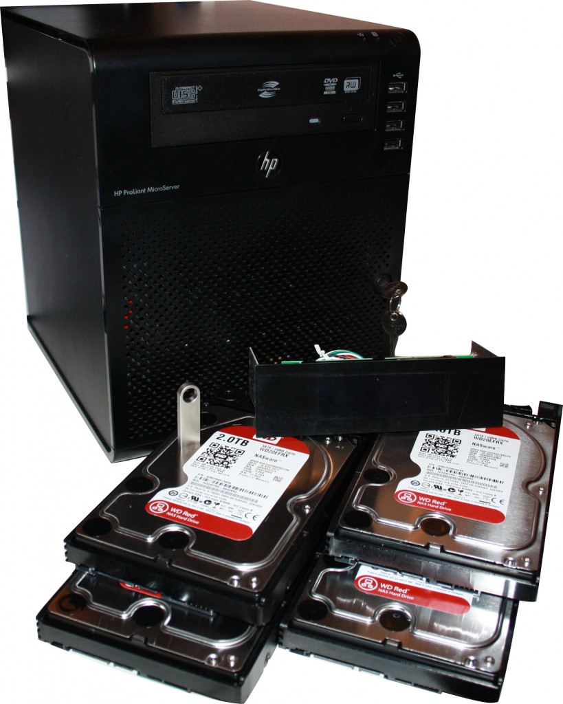 Configuration de Nas4Free sur un HP MicroServer N38L / N40L (1/2)